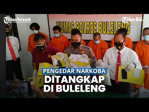Polisi Tangkap 4 Pengguna dan Seorang Pengedar Narkoba di Buleleng, Sita Barang Bukti 9,64 Gram Sabu