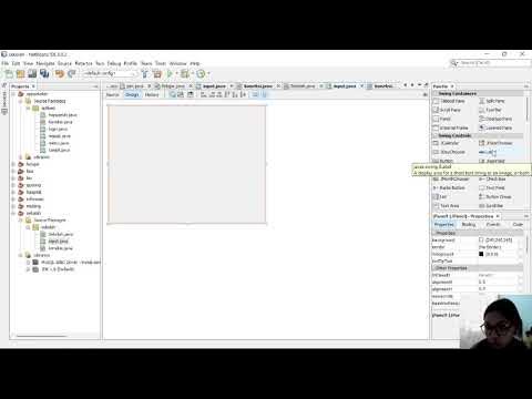 cara membuat input di netbeans - YouTube
