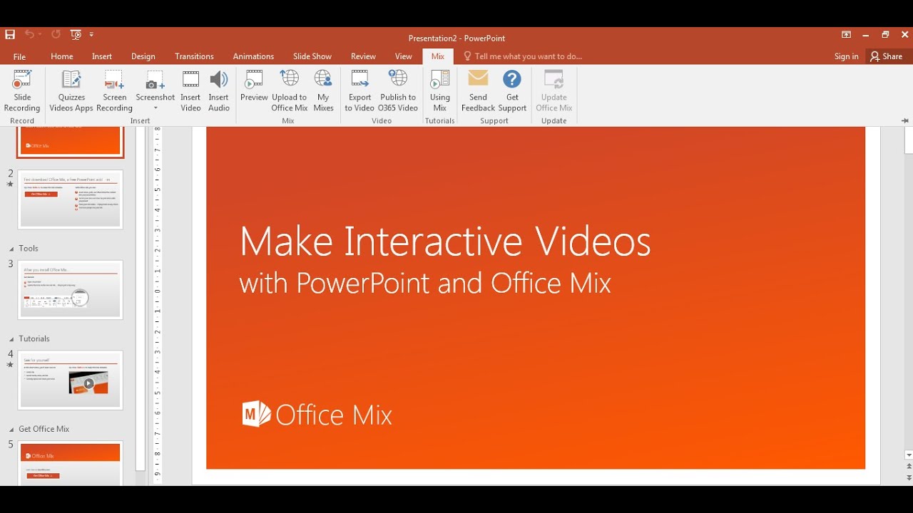 SCREEN RECORDING WITH OFFICE MIX - YouTube