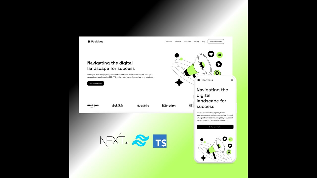 Positivus Commercial Website Built with Next.js 15, TypeScript ...