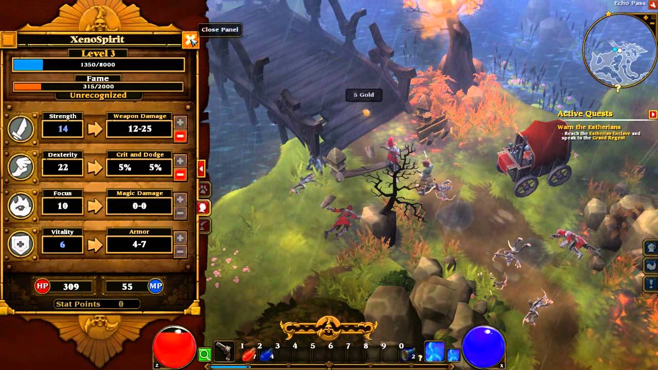 Torchlight 2 Outlander Playthrough Part 3 - YouTube