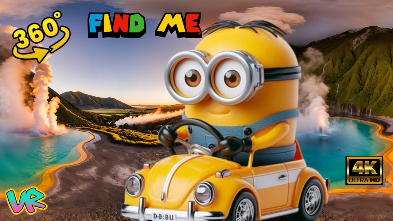 Find Minions Despicable Me 4 | Minions Travel by New Zealand | Finding ...