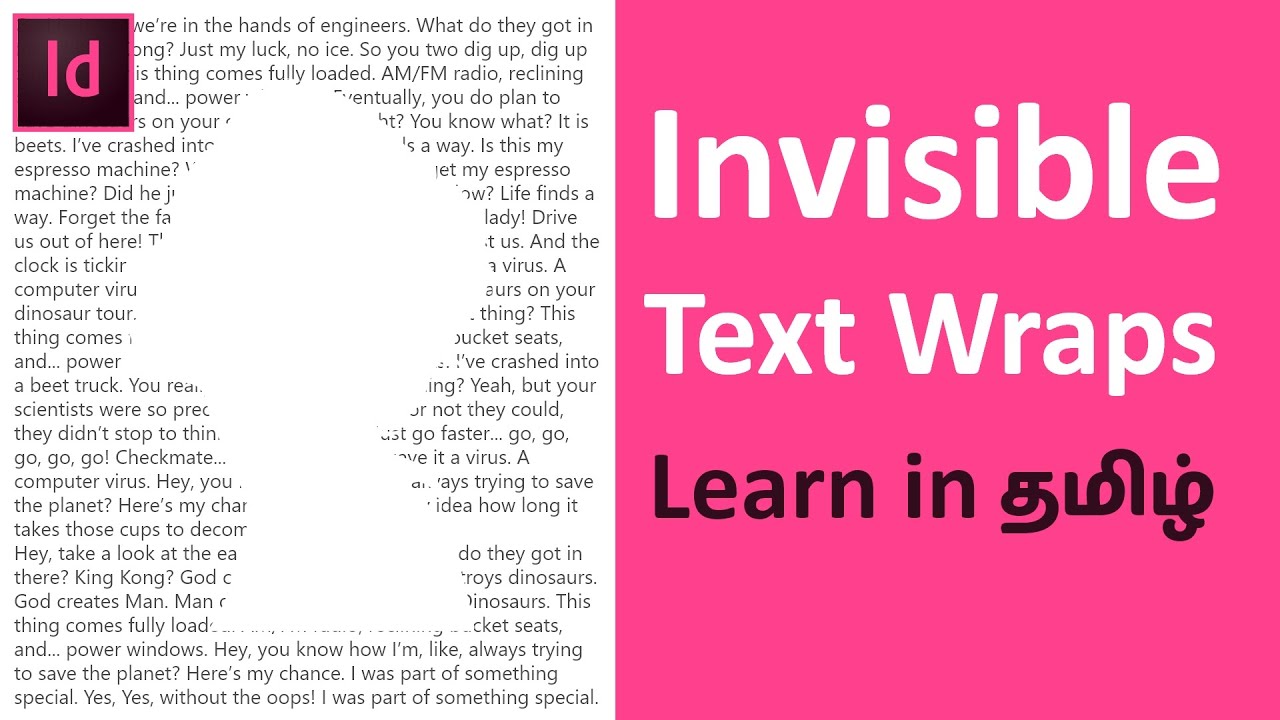 Invisible Text Wraps In InDesign InDesign Tutorial In YouTube invisible-text-wraps-in-indesign-indesign-tutorial-in-youtube