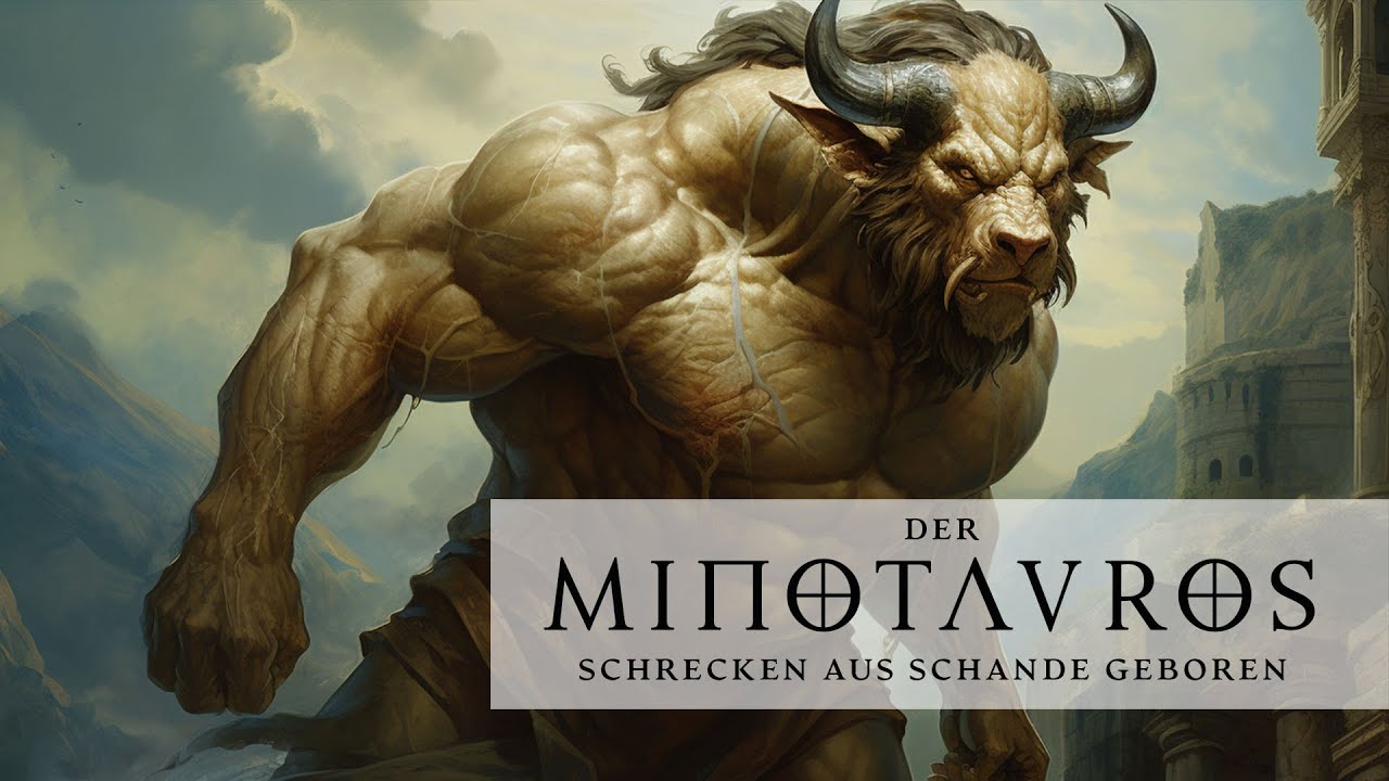 Der Minotauros - Ein Schrecken aus Schande geboren - griechische Mythen ...