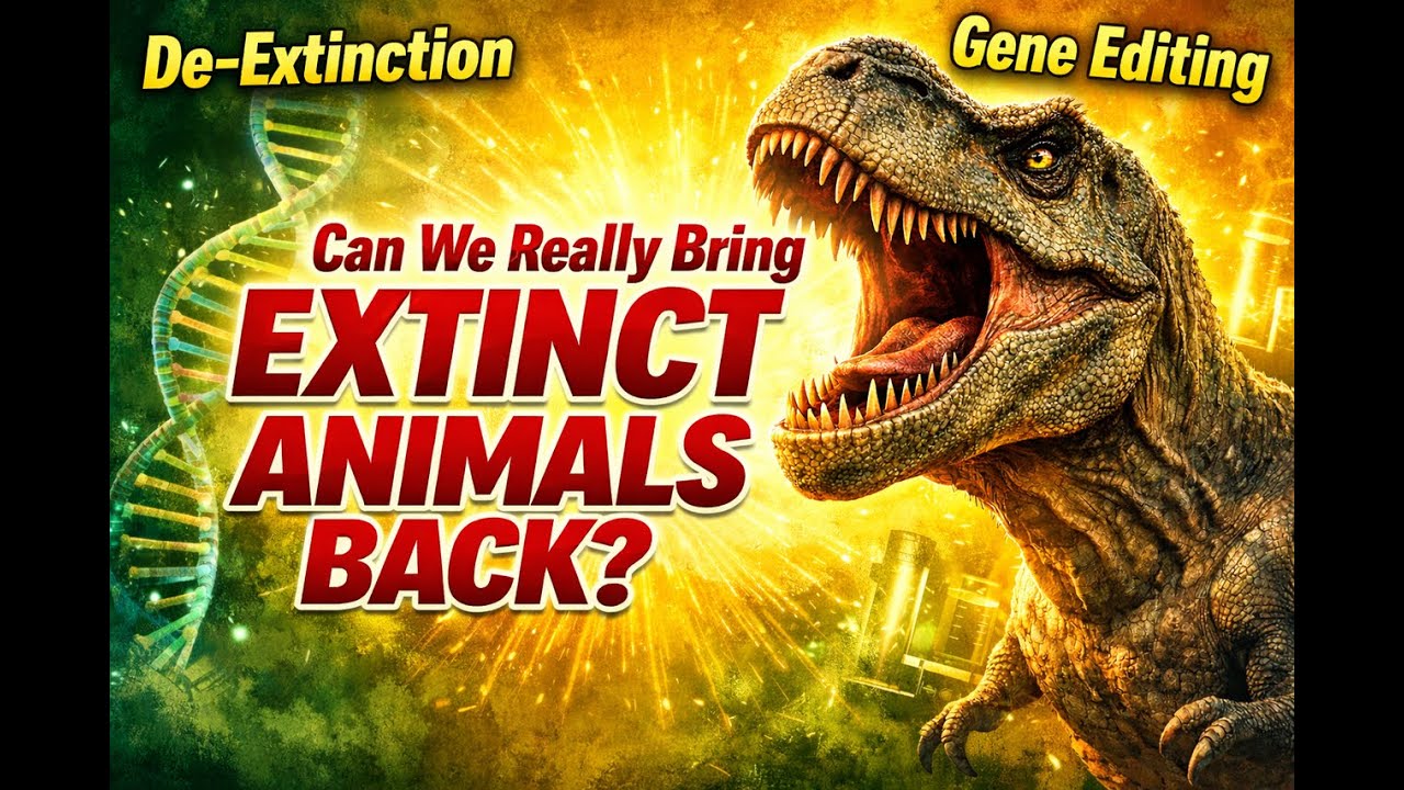 Can We Bring Extinct Animals Back? | De-Extinction, Gene Editing, and ...