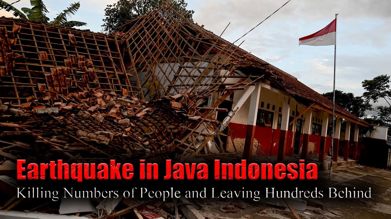 Earthquake in Java Indonesia killing numbers of people and leaving ...