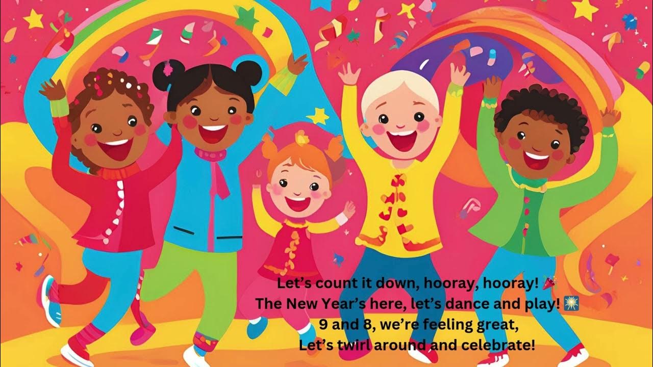 The New Year Countdown|Kids Songs|New Year Celebration|Interactive Fun# ...