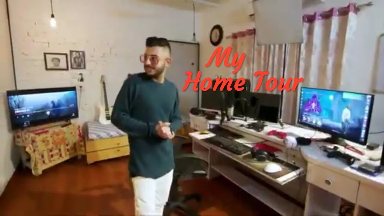 Carryminati home tour | Carryminati spend 15 lakhs for his studio - YouTube