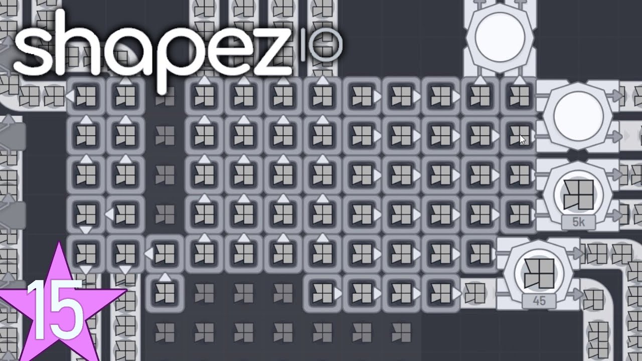 act 15「Shapez io」【SLG】 - YouTube