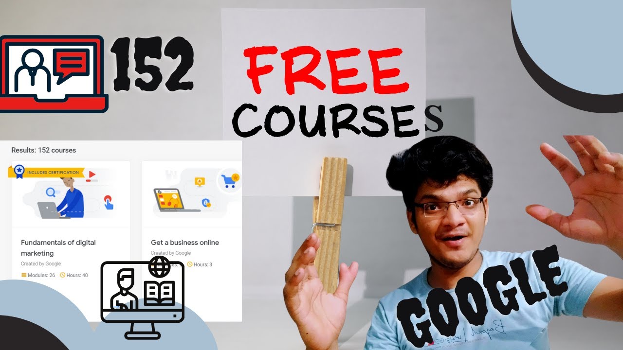 150+ Free Online Courses By Google || Google digital Garage - YouTube
