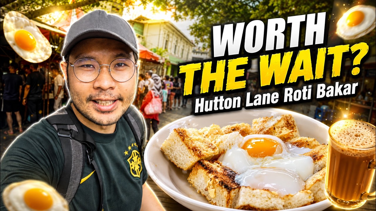 Hutton Lane Roti Bakar & Roti Canai - Breakfast in Georgetown, Penang ...