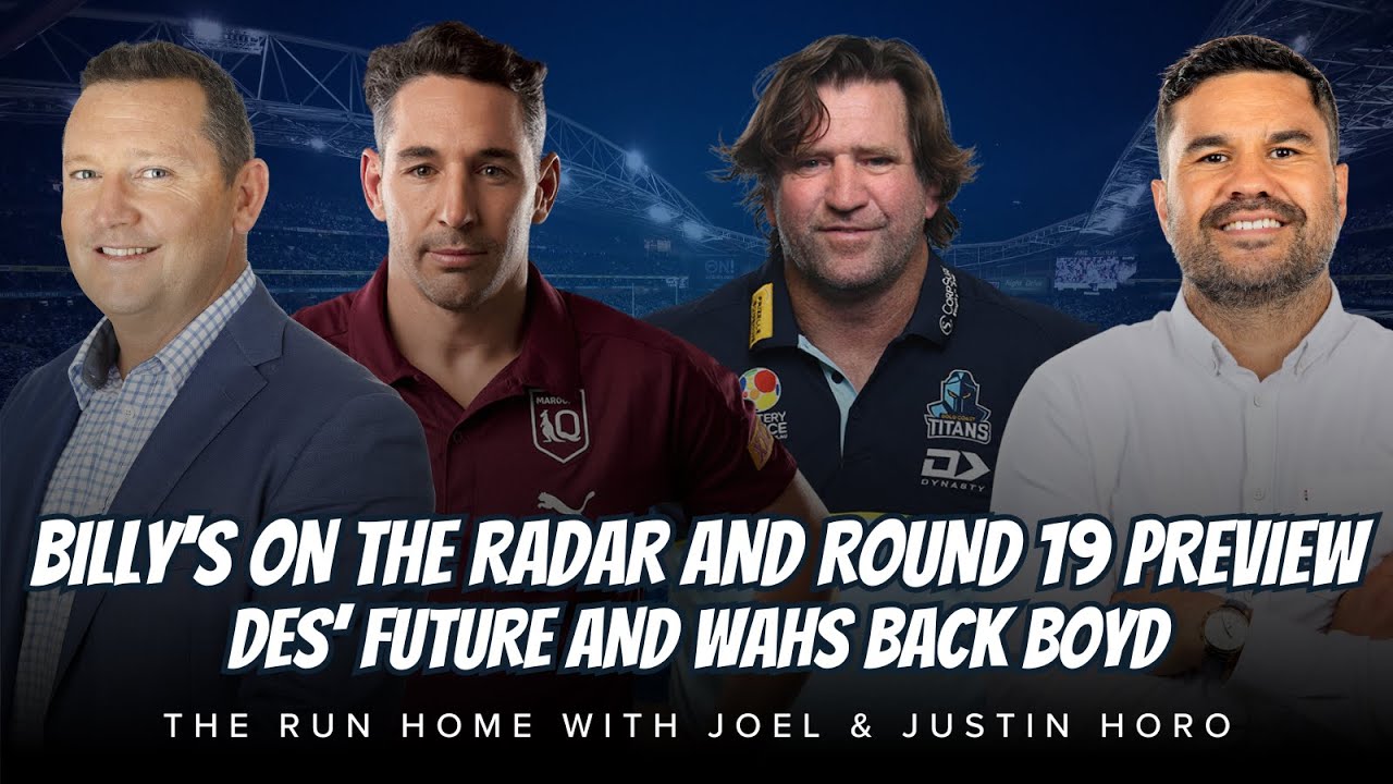 #NRL | The Run Home with Joel and Scope | Blake Ayshford on Tannah Boyd ...