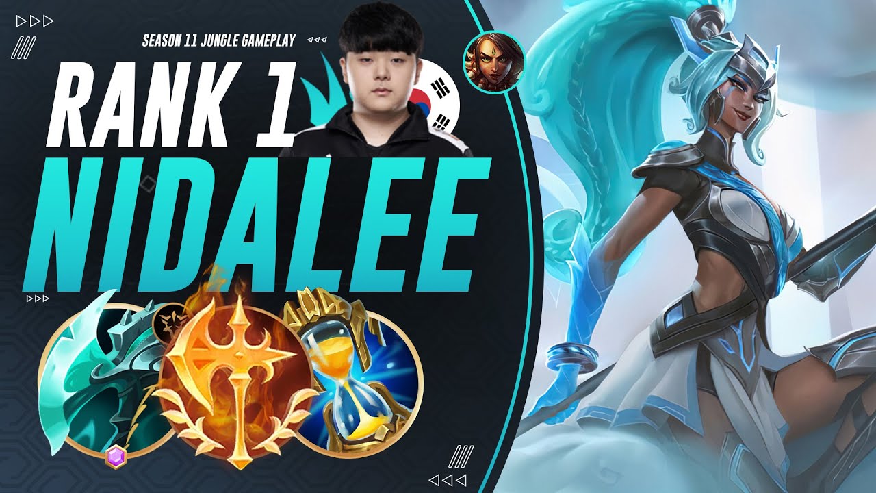 Canyon's 88% KP RANK 1 NIDALEE: Supreme Pathing To Dominate Enemy ...
