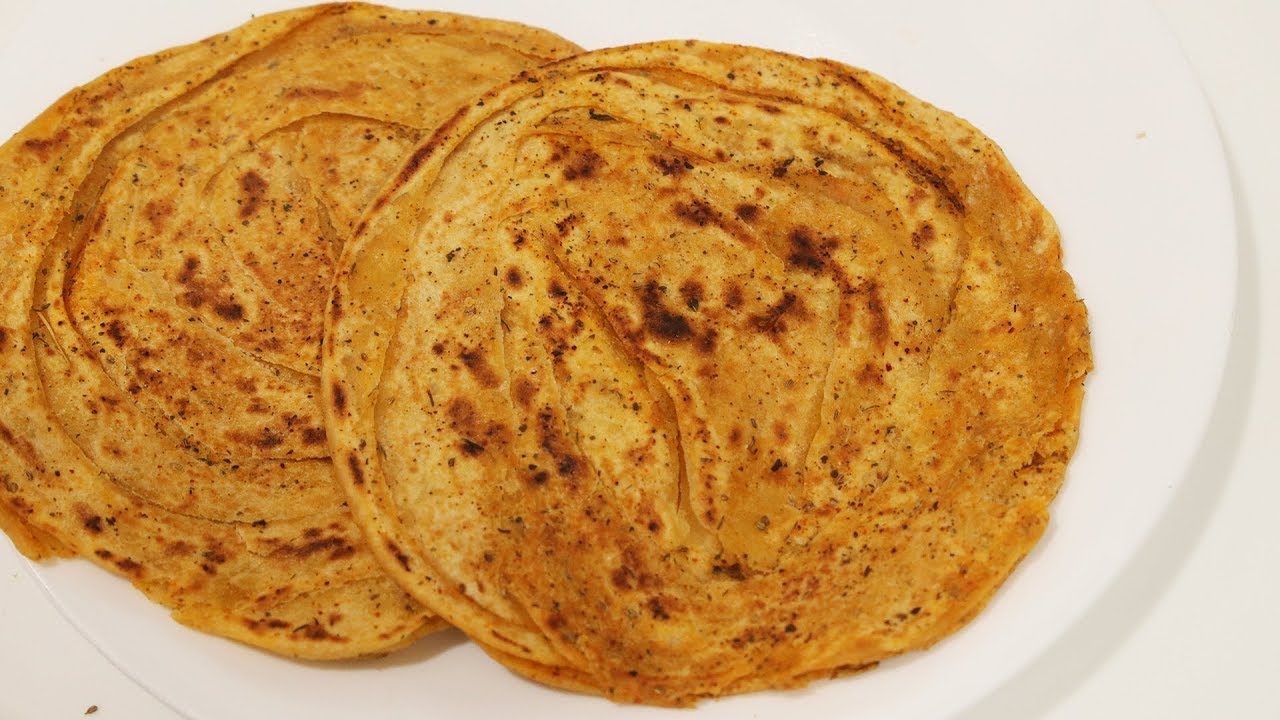 Chur Chur Paratha ki Recipe on Tawa = पंजाबी ढाबा जैसा चूर चूर परांठा ...