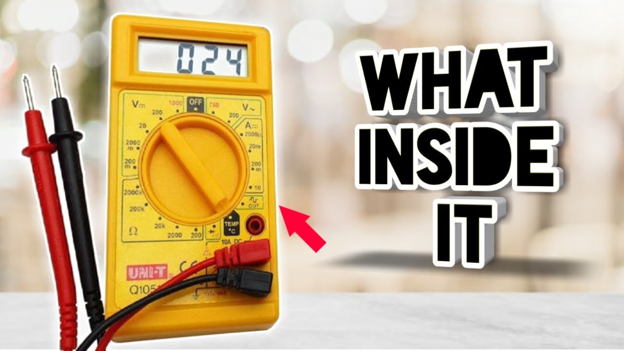 What inside a Multimeter and how it works. - YouTube
