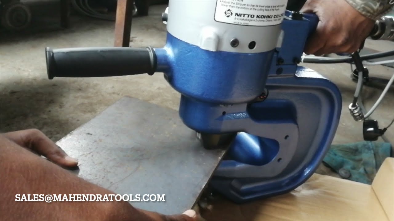 Best Portable Hydraulic Puncher | NITTO KOHKI | Mahendra Tools and ...
