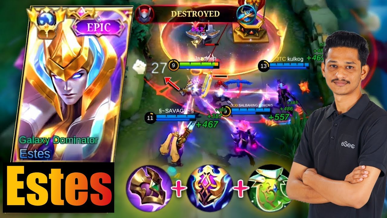 Estes Best Build 2023 And Emblem 2023 Unstoppable - Build Top 1 Global ...