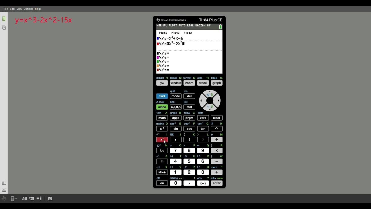TI 84 - Graphing Basics - YouTube