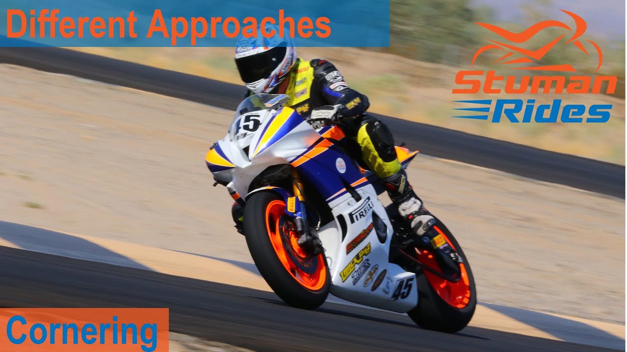 Different Approaches to Cornering a Motorcycle - YouTube