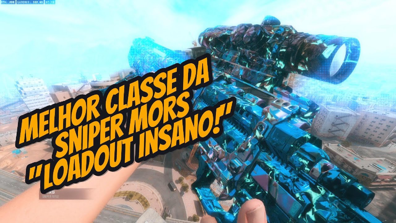 A MELHOR BUILD da MORS no WARZONE! A Sniper MAIS APELONA do MW3! 🎯🔥 ...
