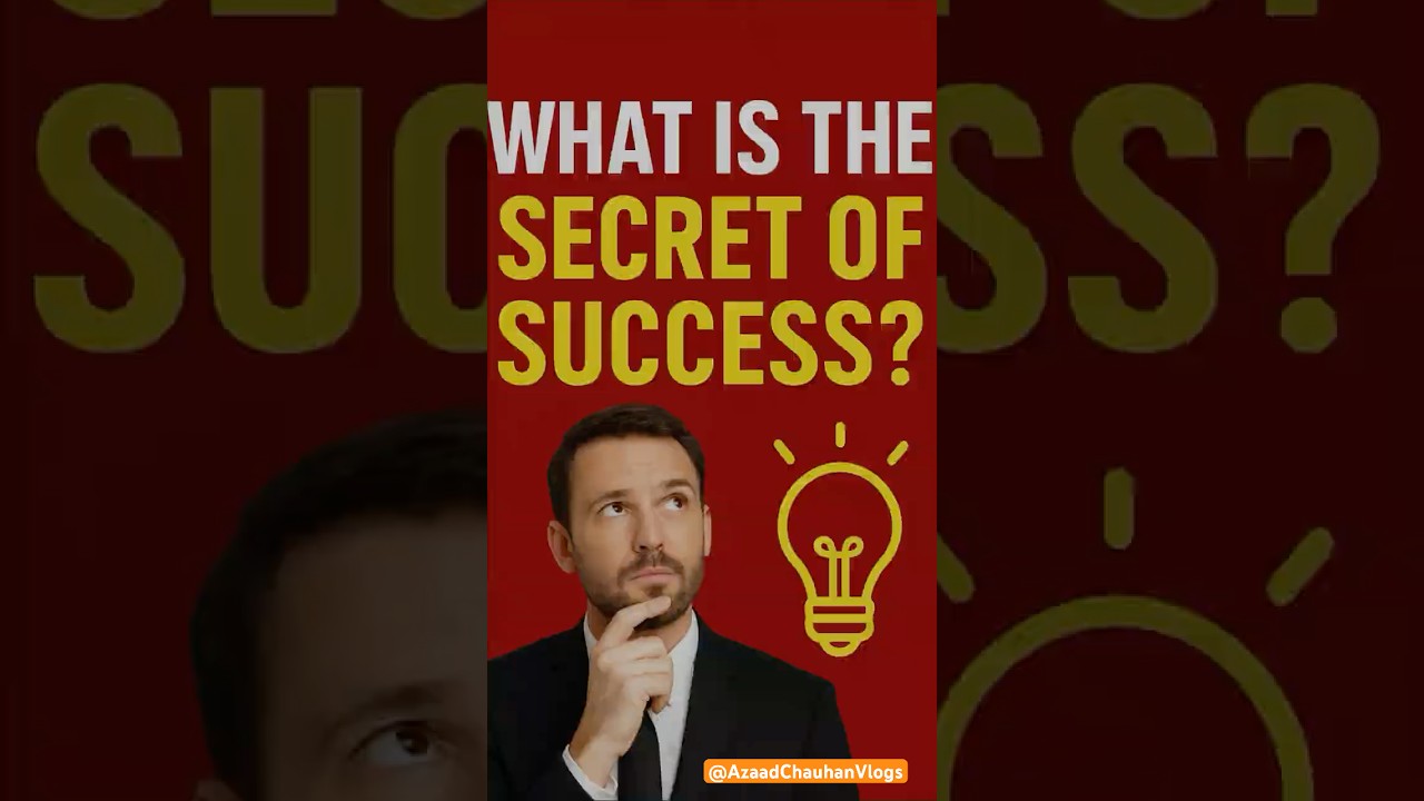 What is the Secret of Success? | Unlock Your True Potential - YouTube