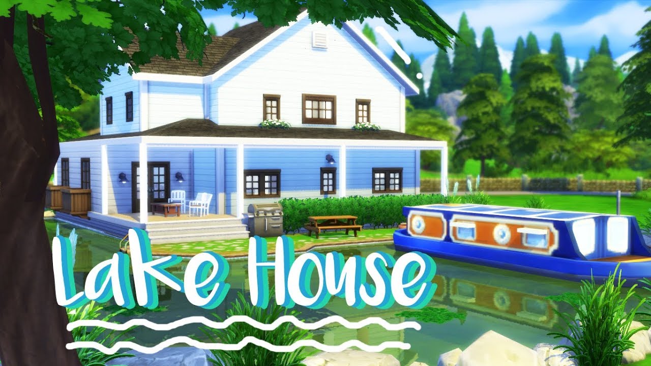 The Sims 4 | House Build | Lake House - YouTube