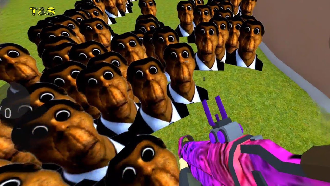 Nextbots Sandbox Shooter Gameplay 29, Obunga Sandbox Skibidi Toilet ...