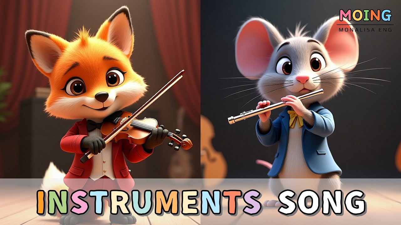 Instruments Song I Musical Instruments I Kids English I English Song I ...