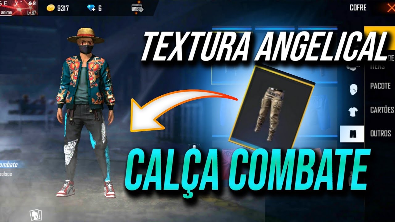 TEXTURA DA CALÇA ANGELICAL NA CALÇA COMBATE ATUALIZADA 2021!! - YouTube