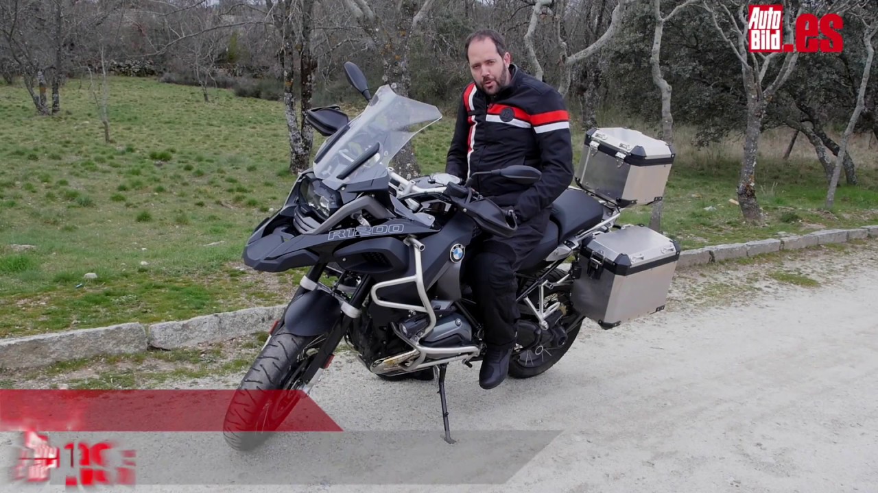 Prueba BMW R 1200 GS Adventure 2018: despliegue tecnológico - YouTube