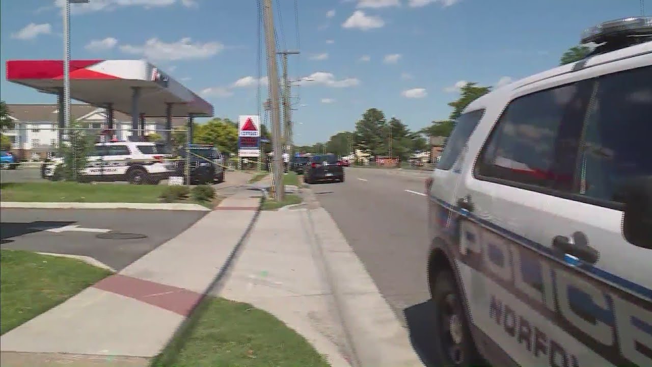 Breaking News: Man shot outside Tinee Giant in Norfolk - YouTube