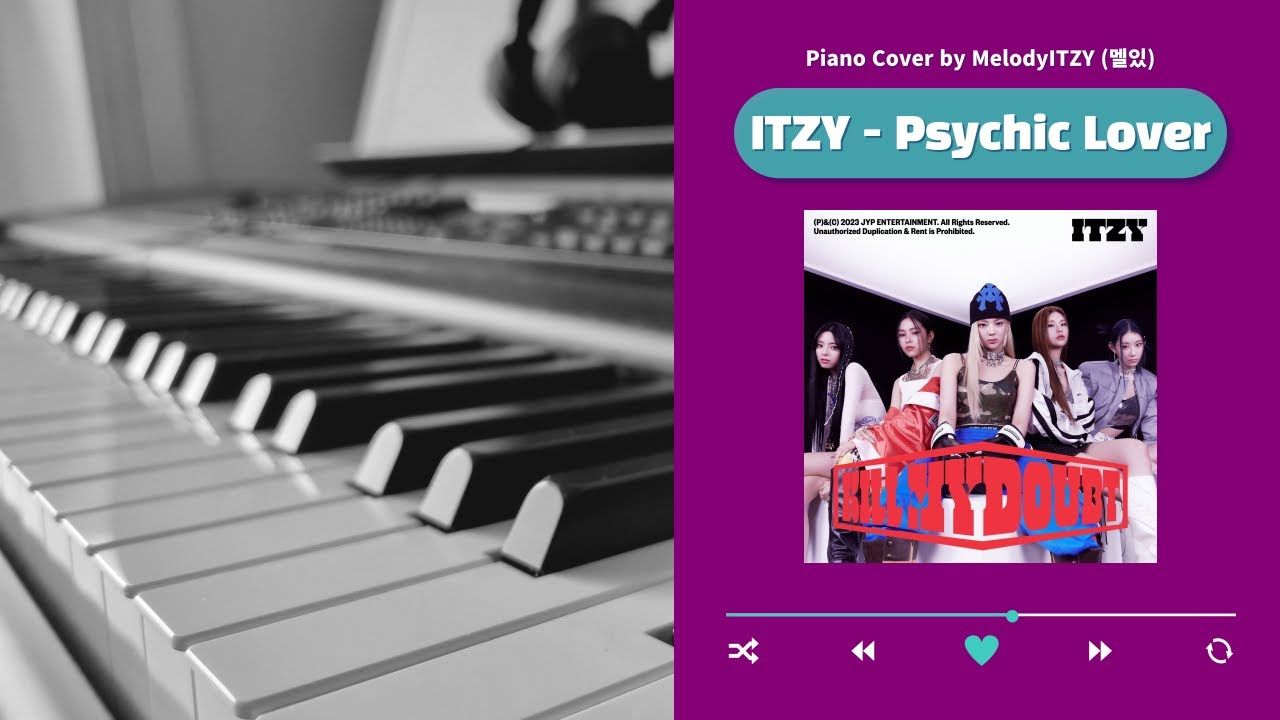 ITZY(있지) - Psychic Lover | Piano Cover (With Lyrics) - YouTube