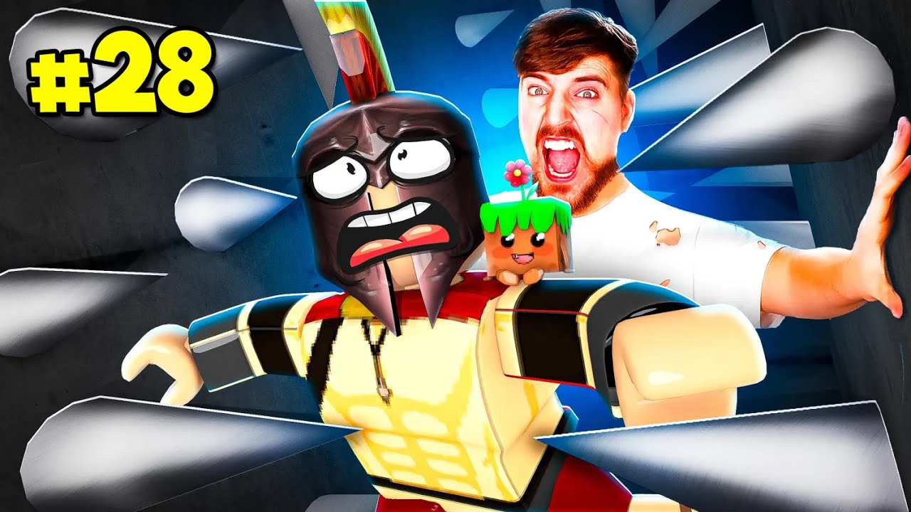 Sobreviví a 50 TRAMPAS MORTALES de MrBeast en Roblox 😱 Invictor - YouTube