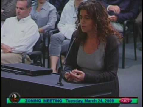 Gwen Wurm, Key Biscayne resident, addresses Council in support of ...