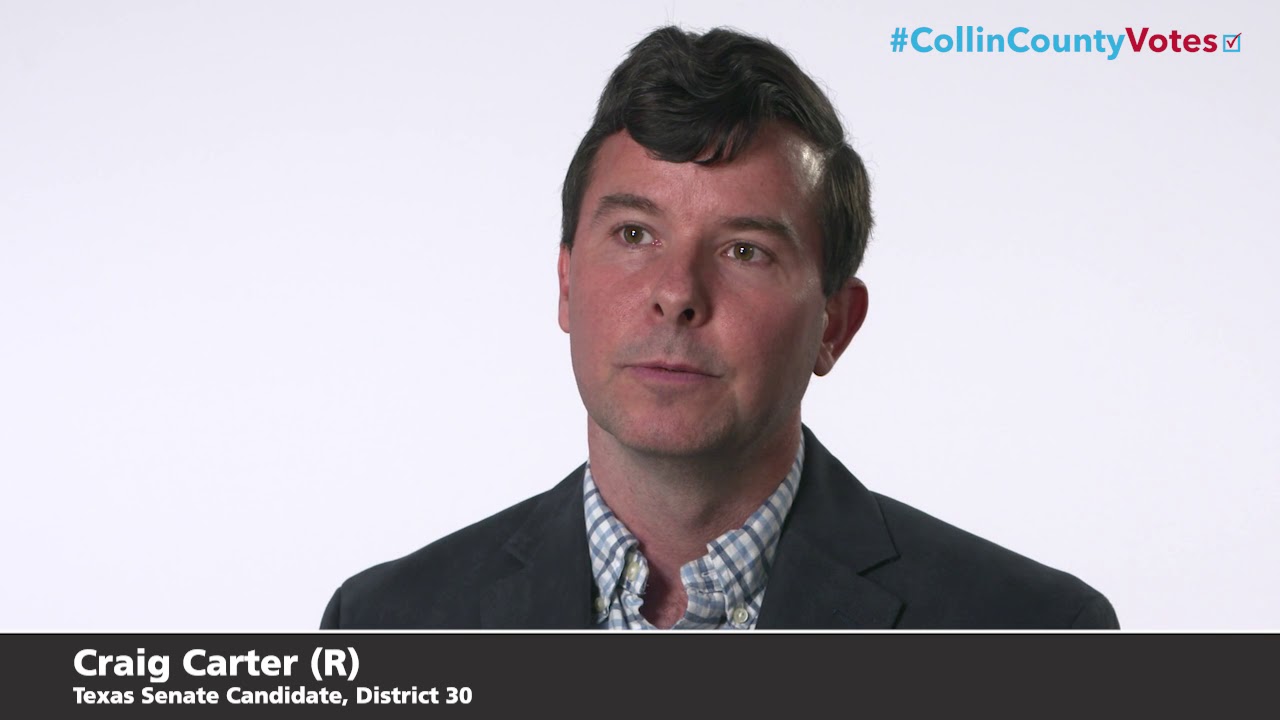 Texas Senate District 30 - Craig Carter - YouTube