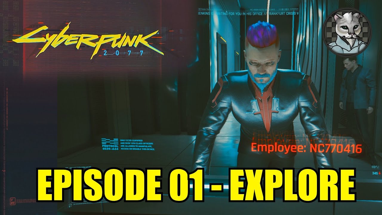 Cyberpunk 2077: Let's Play Episode 01 - Starting Corpo & Explore - YouTube