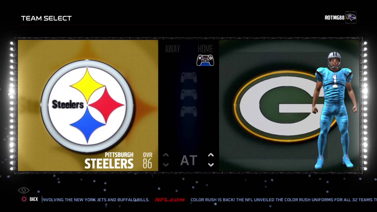Madden NFL 17 Color Rush Uniform Critique Stream - YouTube