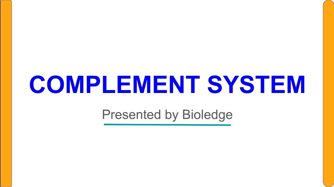 Complement system and its Pathways of activation | Classical pathway | Part -1 | #immunology ...