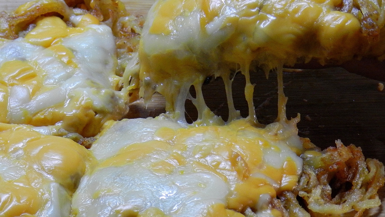 CHEESE HASH BROWNS Yummy Quick Meal - YouTube