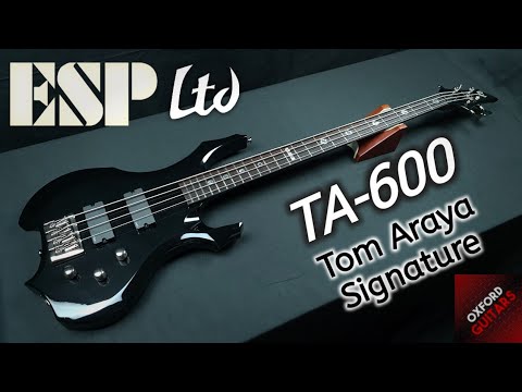 ESP LTD TA-600 Tom Araya Signature Bass 2007 Slayer EMG Neck Through ...