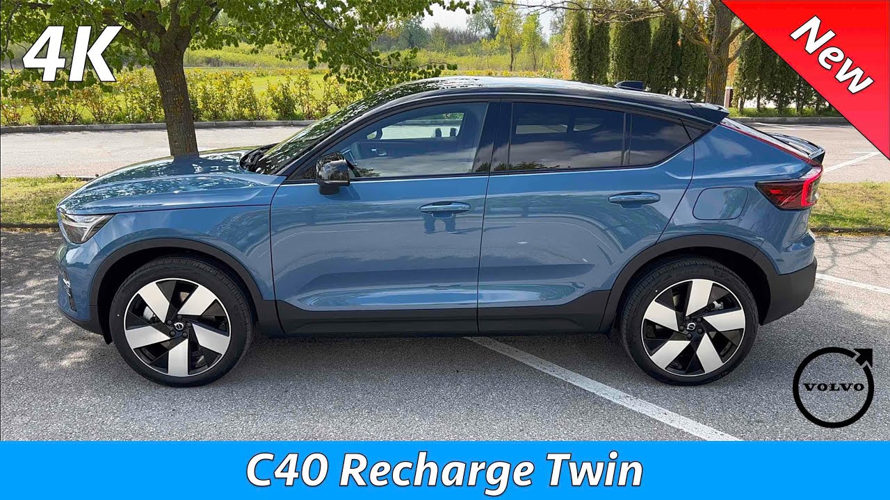 Volvo C40 Recharge Twin - FIRST look in 4K | Exterior - Interior (Fjord ...
