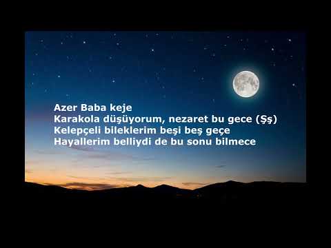 Keskin - AYIKAMAZSIN(Sözleri - Lyrics)
