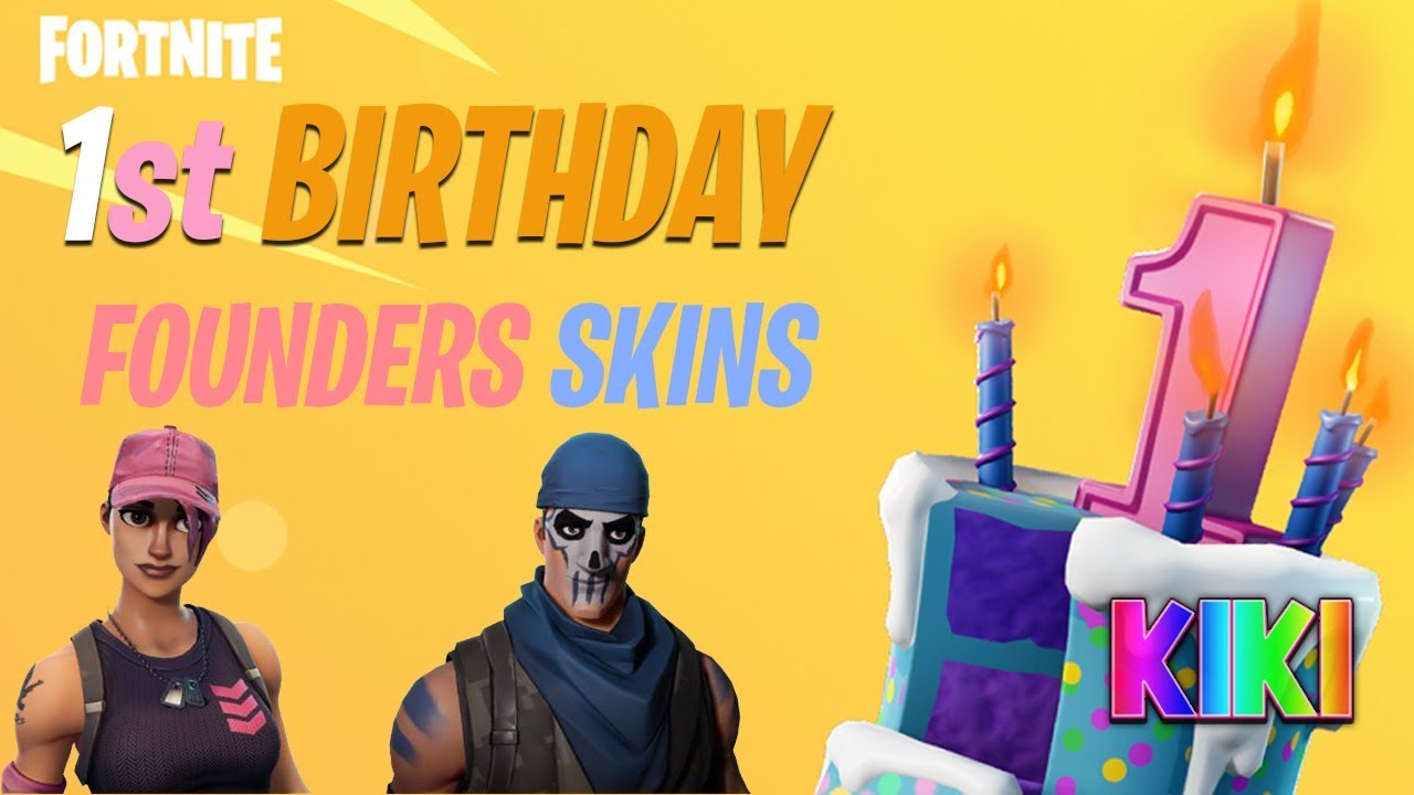 FORTNITE 1ST BIRTHDAY - YouTube