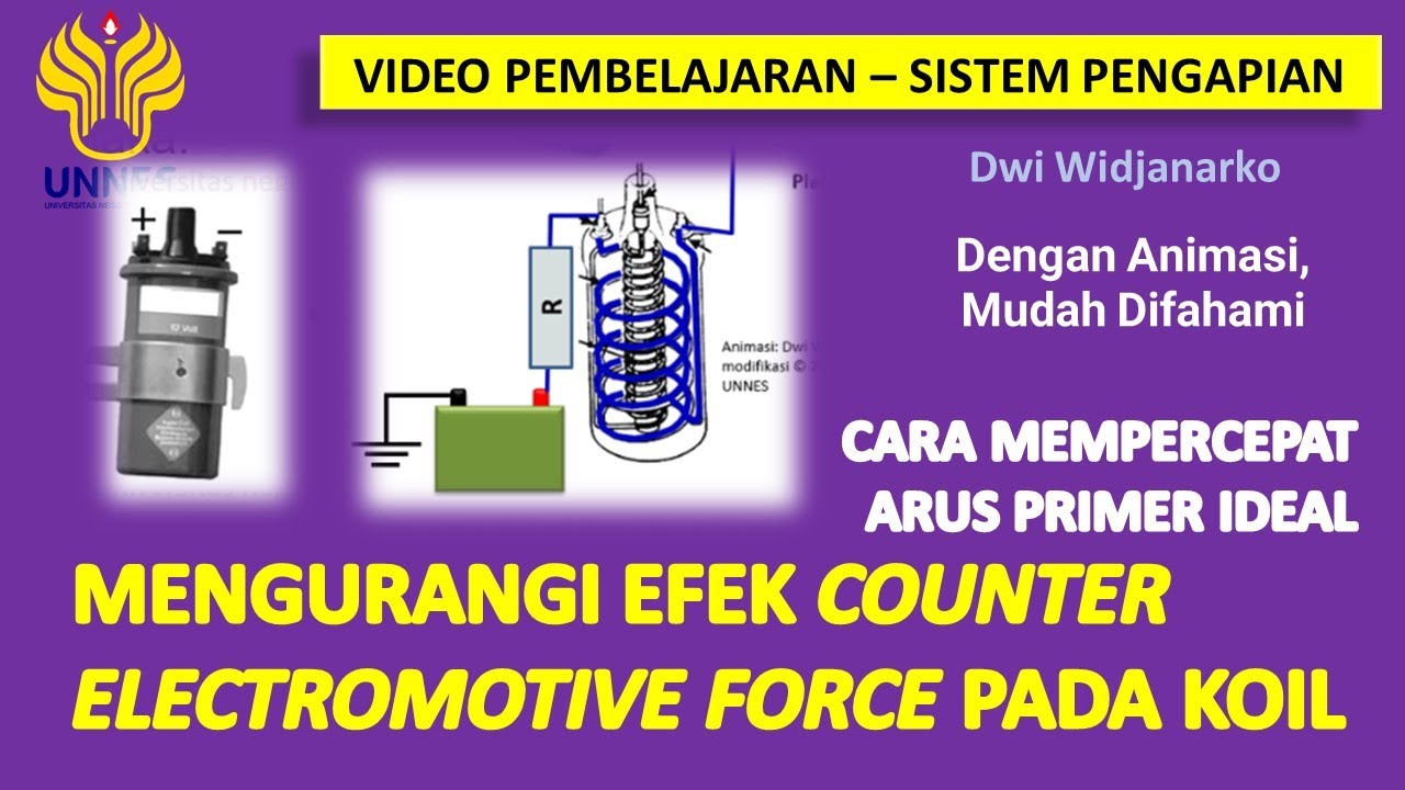 [IG18] Mengurangi Efek Counter Electromotive Force pada Koil - YouTube