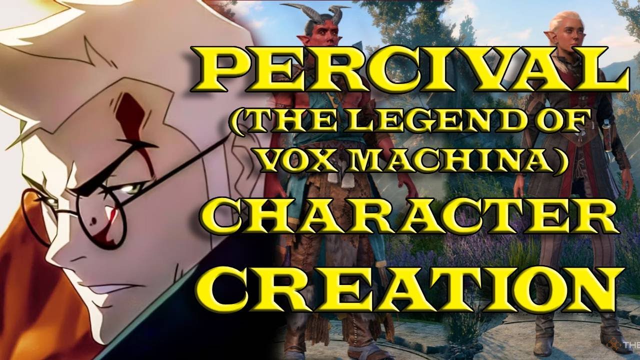 Baldur's Gate 3 - Percival (The Legend of Vox Machina) Character ...