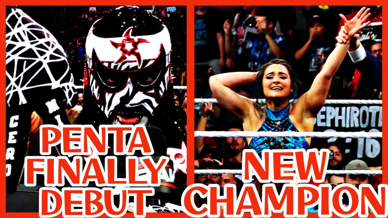 PENTA IS FINALLY HERE & NEW WOMEN'S IC CHAMPION | WWE RAW REVIEW ...