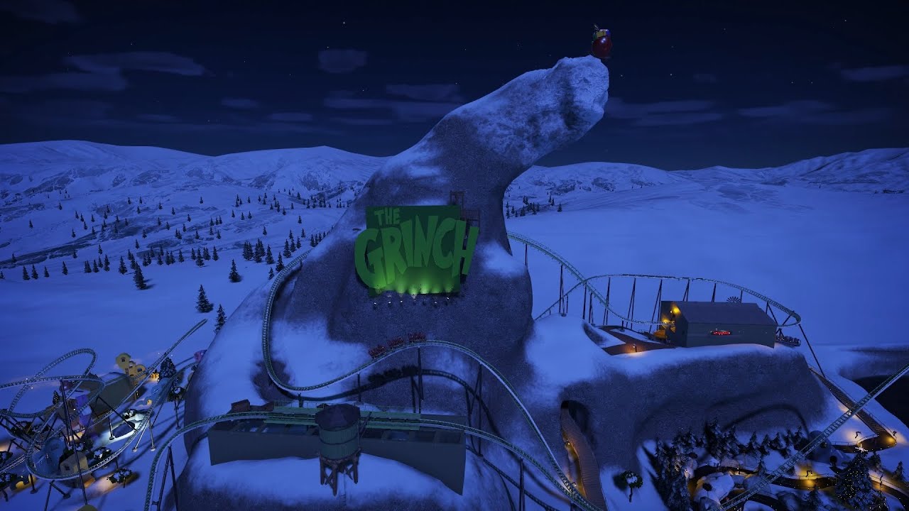 The Grinch | Launched Coaster (Torque) | Planet Coaster - YouTube
