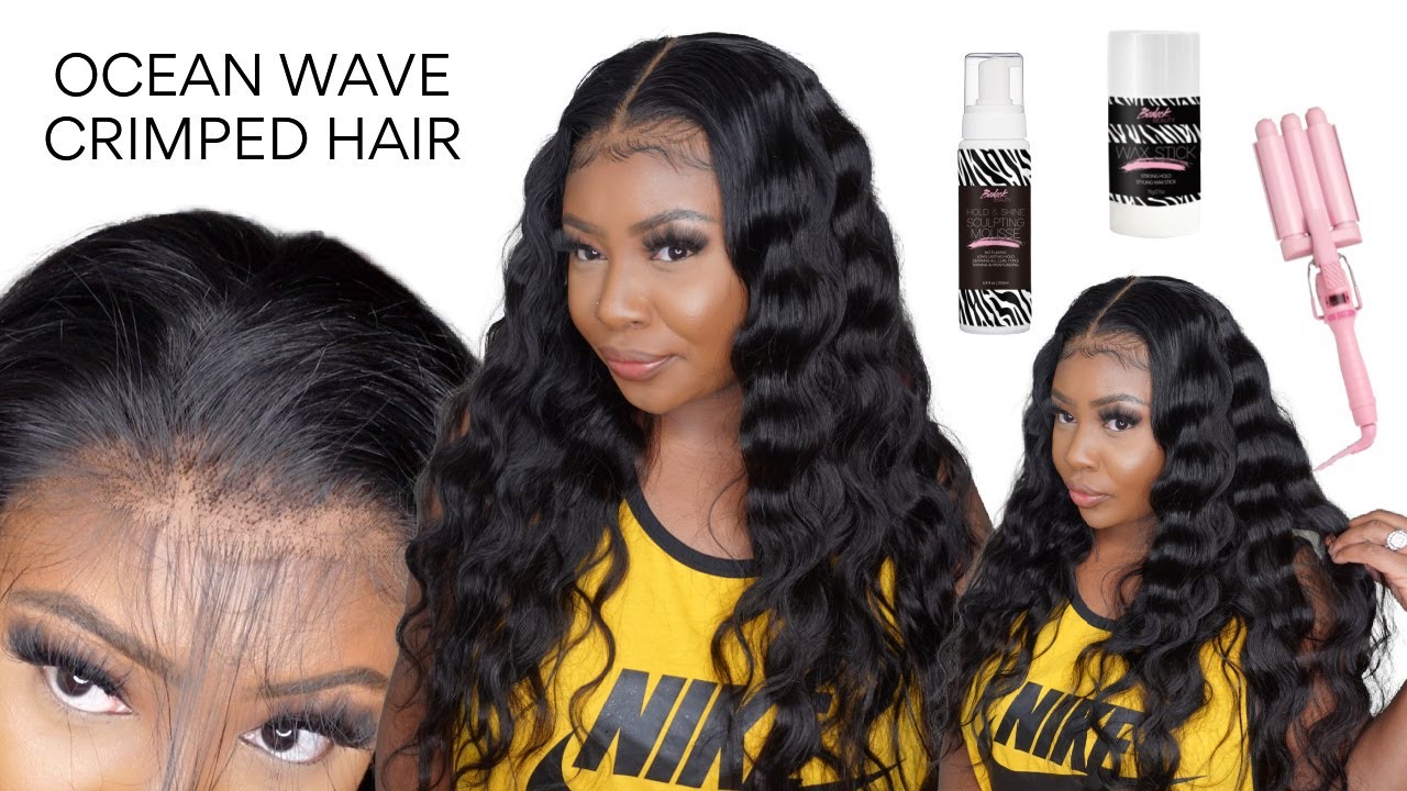From Body Wave To NEW Crimped Waves SUPER EASY! | ft Cynosure Hair ...