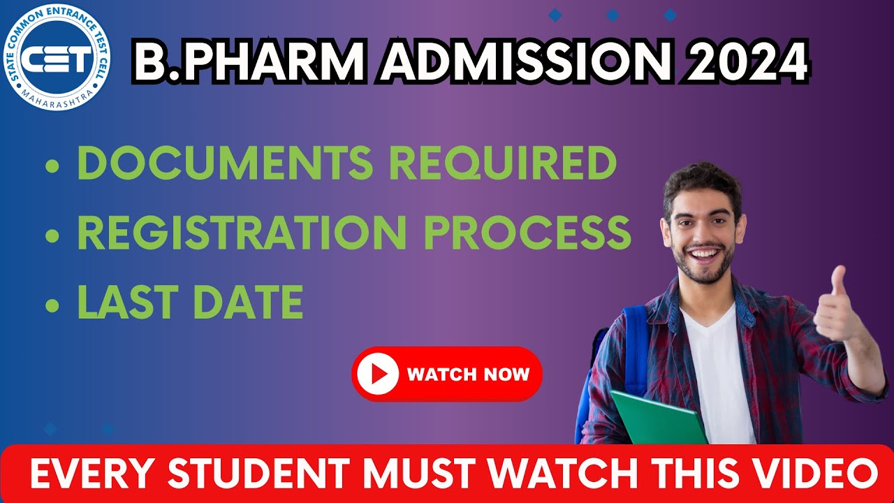 B Pharmacy Registration Documents Required 2024 - YouTube