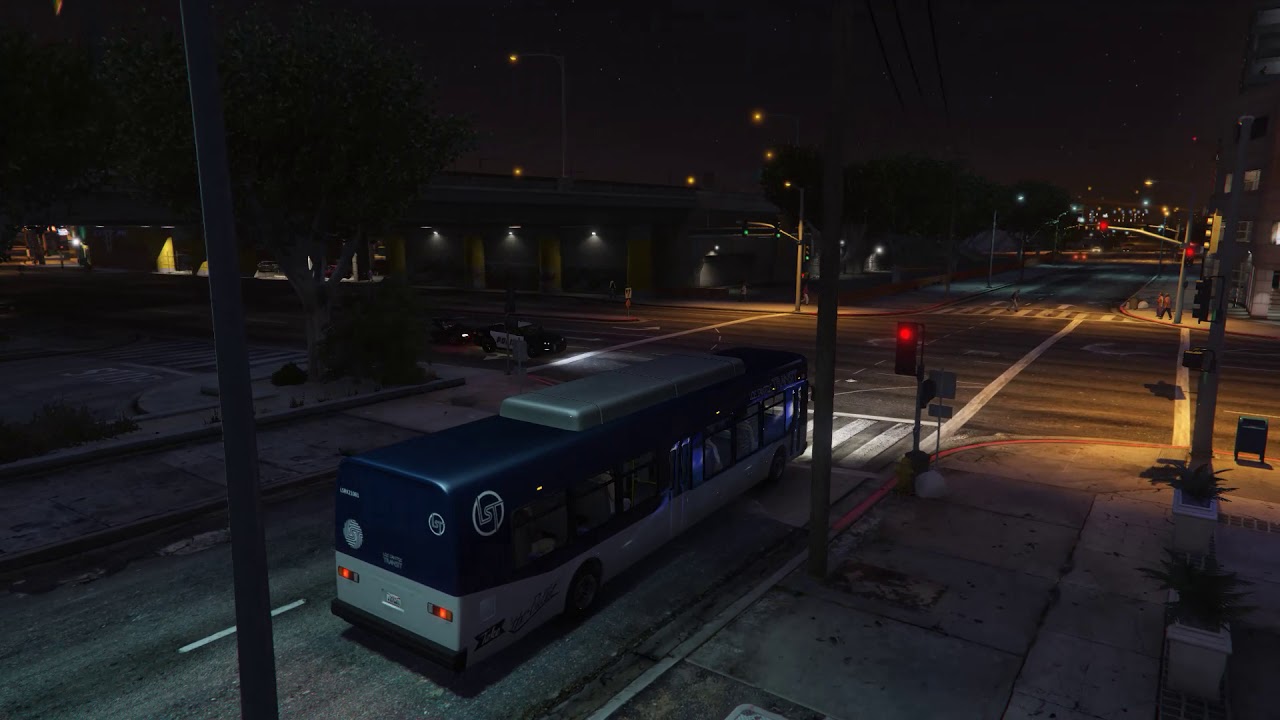 Grand Theft Auto V Mission 41 The Bus Assassination Gold Medal - YouTube